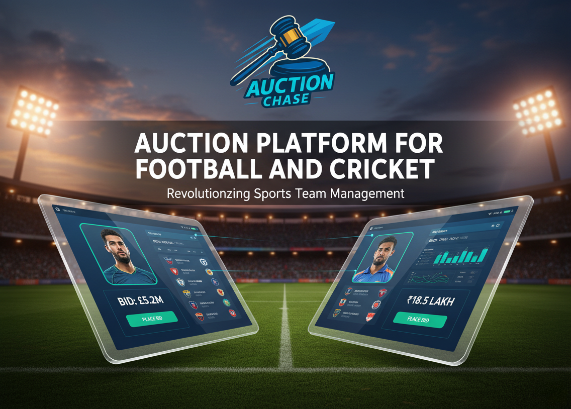 Auction Platform For Football and Cricket: Revolutionizing Sports Team ...